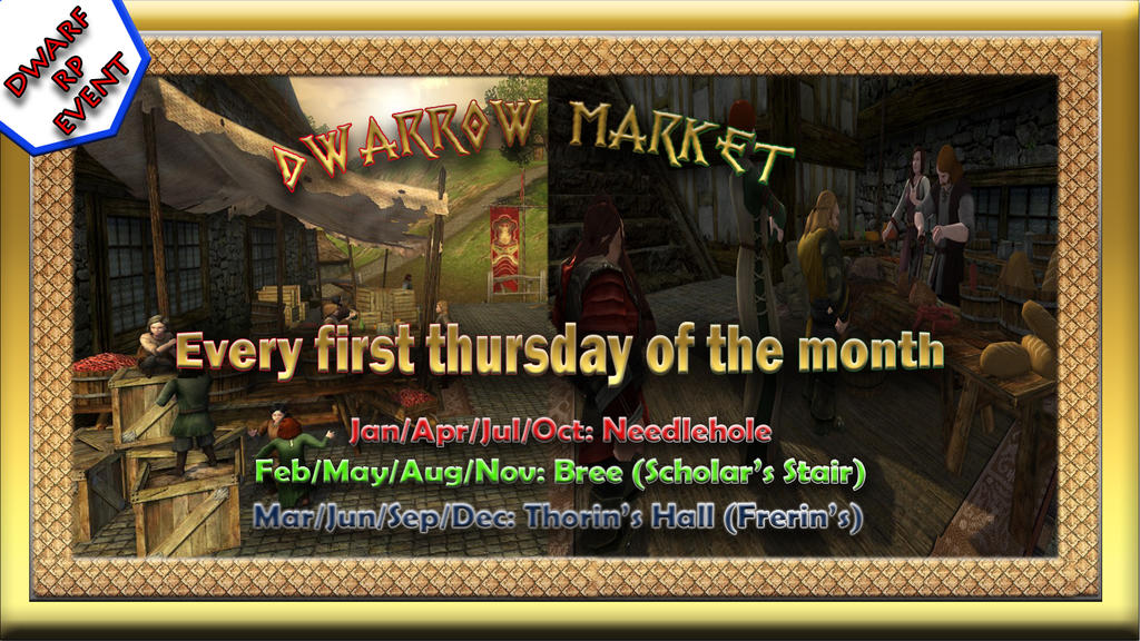 Special New Years Dwarf Market! (Needlehole) | The Laurelin Archives