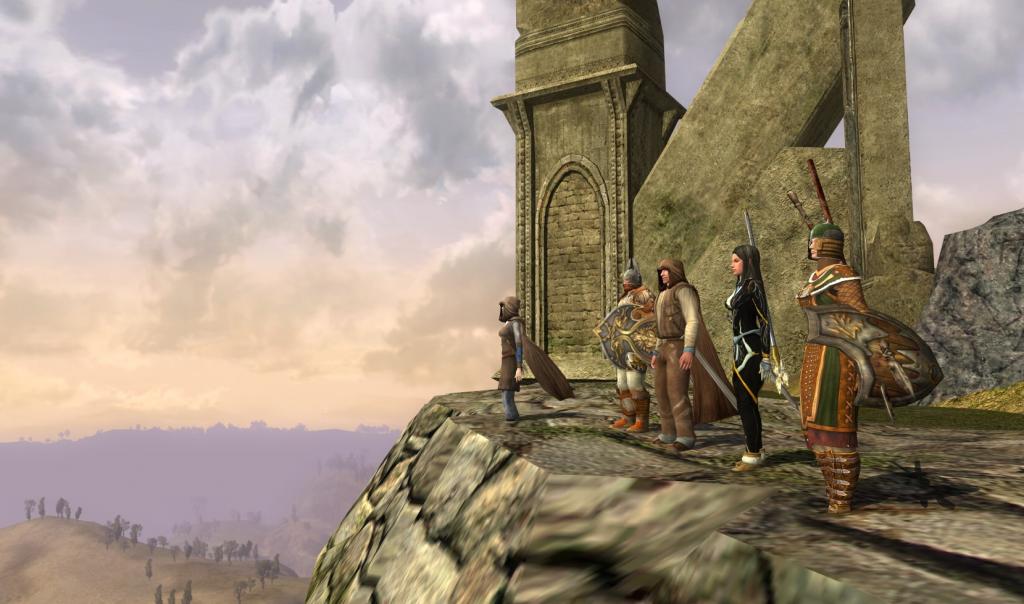 Sperewigends atop Amon Sul. | The Laurelin Archives