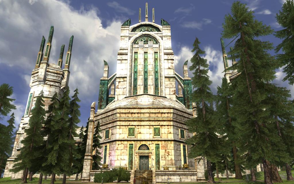 Tinnúdir Keep, the last safe-haven in Evendim of the northern Dúnedain ...