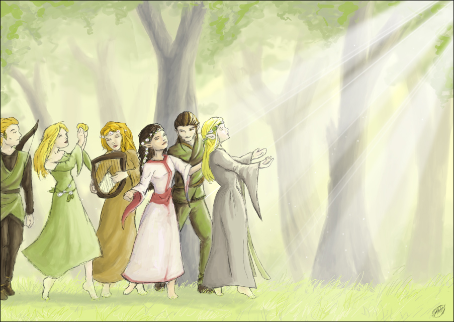 Singing to Trees | The Laurelin Archives