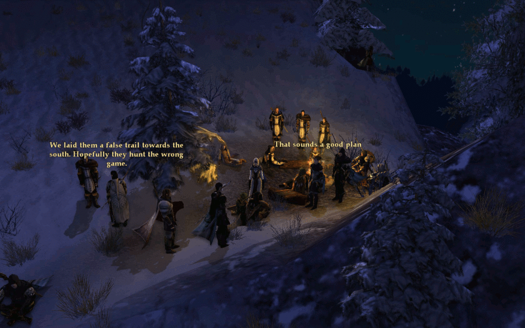 Animated: Gathering by the campfire | The Laurelin Archives