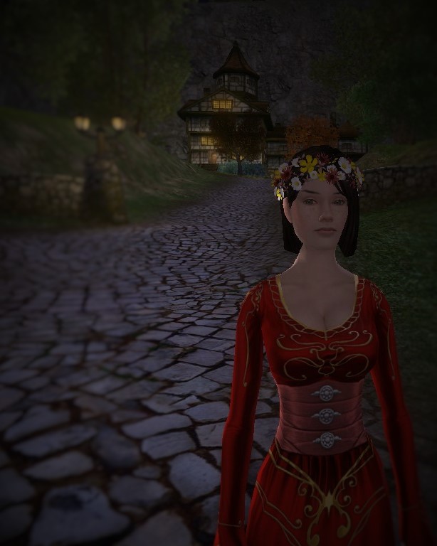 Nessya in a dress | The Laurelin Archives