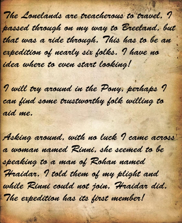 Journal Entry 5 The Expedition page 2 | The Laurelin Archives